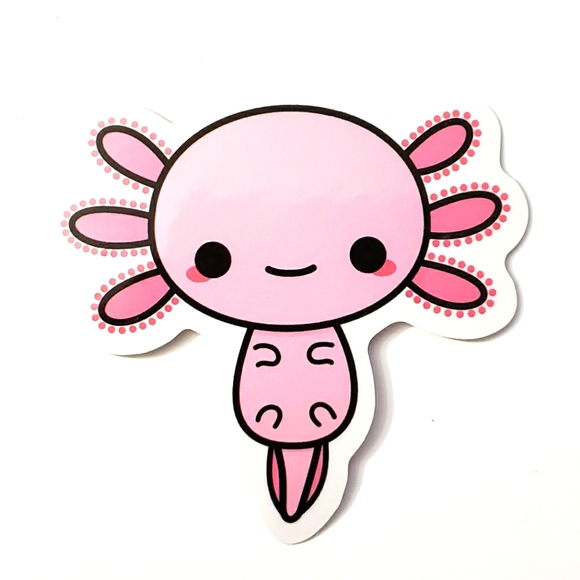 Axolotl Stickers | Accessories | Axolotl Ajoloye Themed Stickers Bundle ...